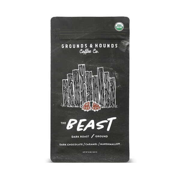 The Beast Dark Roast Blend - Grounds & Hounds Coffee Co.