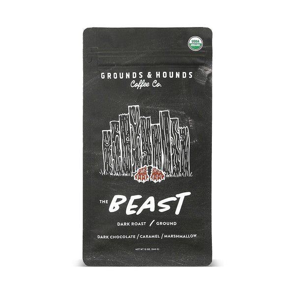 The Beast Dark Roast Blend Autoship - Grounds & Hounds Coffee Co.