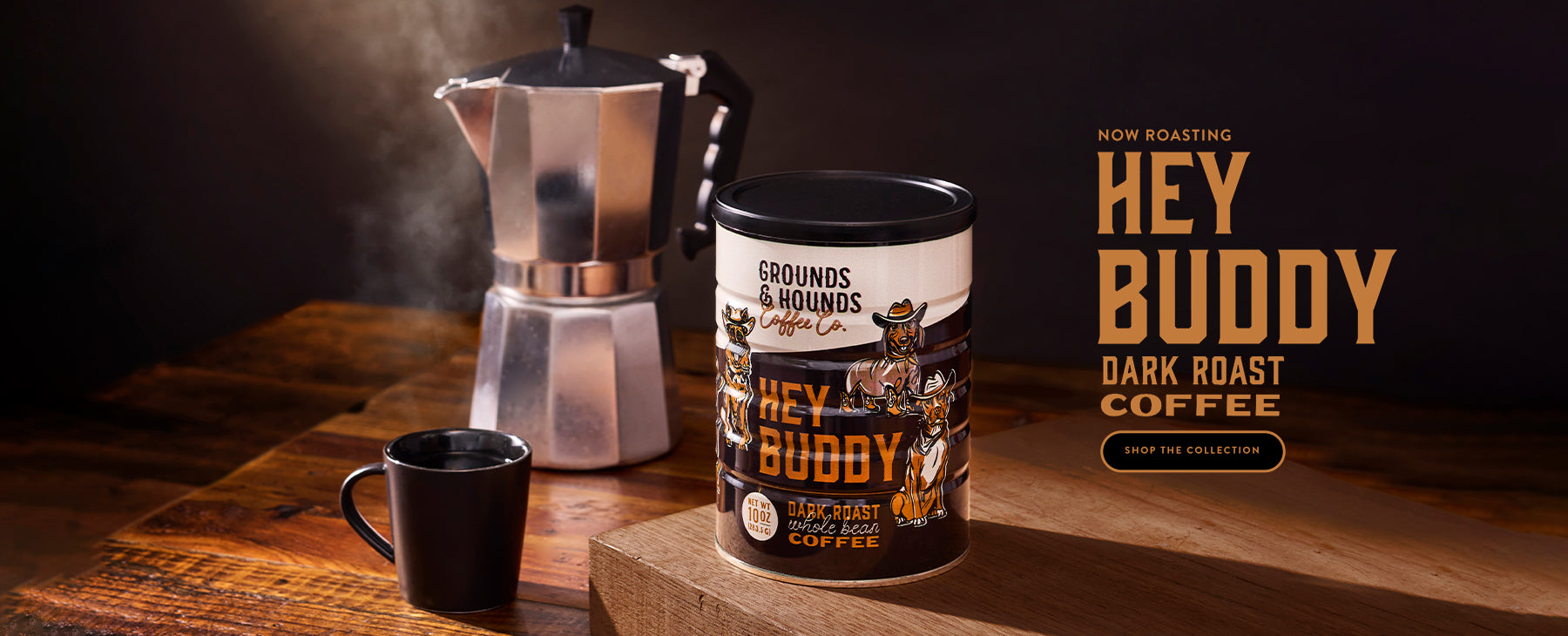 Grounds & Hounds Coffee Co. | Craft Coffee that Gives Back to Pups