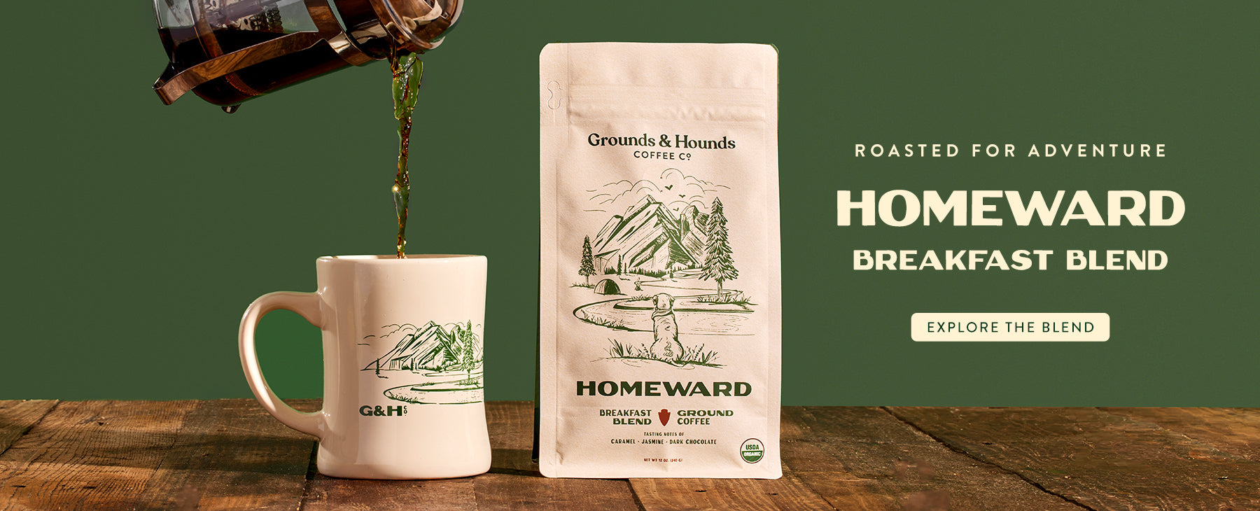 Grounds & Hounds Coffee Co. | Craft Coffee that Gives Back to Pups