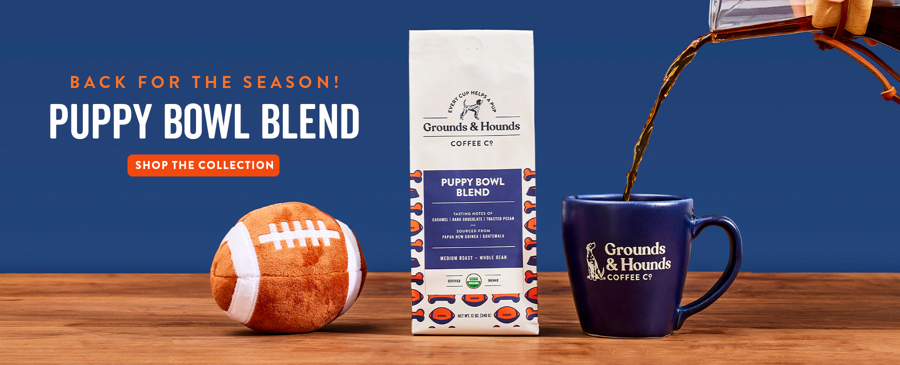 Grounds & Hounds Coffee Co. | Craft Coffee that Gives Back to Pups