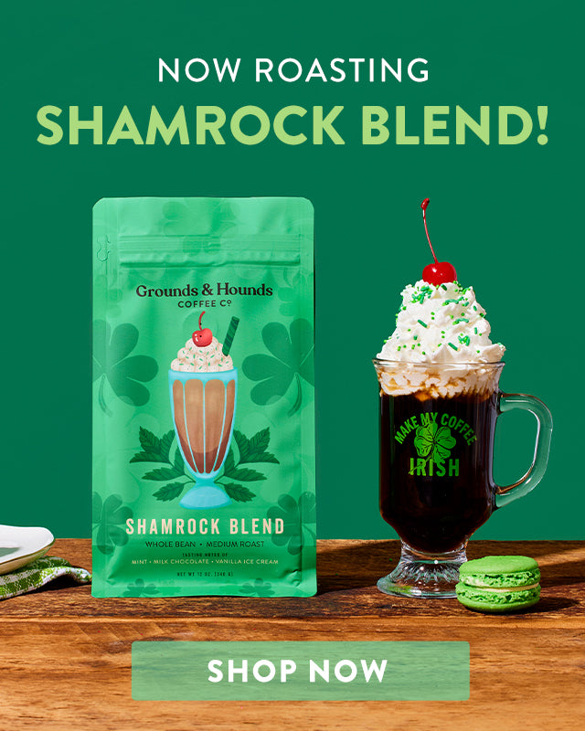 Grounds & Hounds Coffee Co. | Craft Coffee that Gives Back to Pups