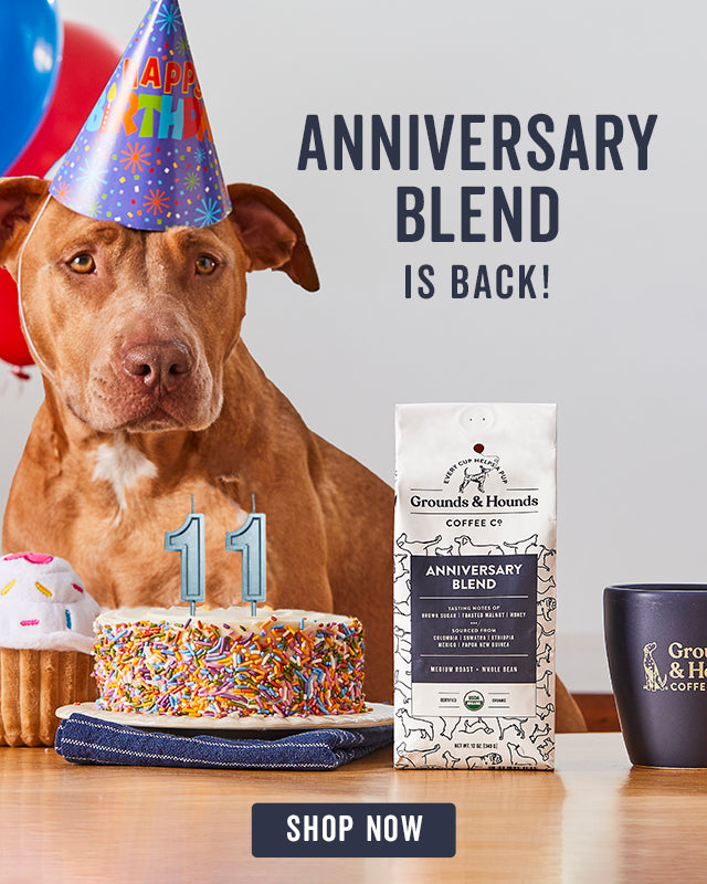 Grounds & Hounds Coffee Co. | Craft Coffee that Gives Back to Pups