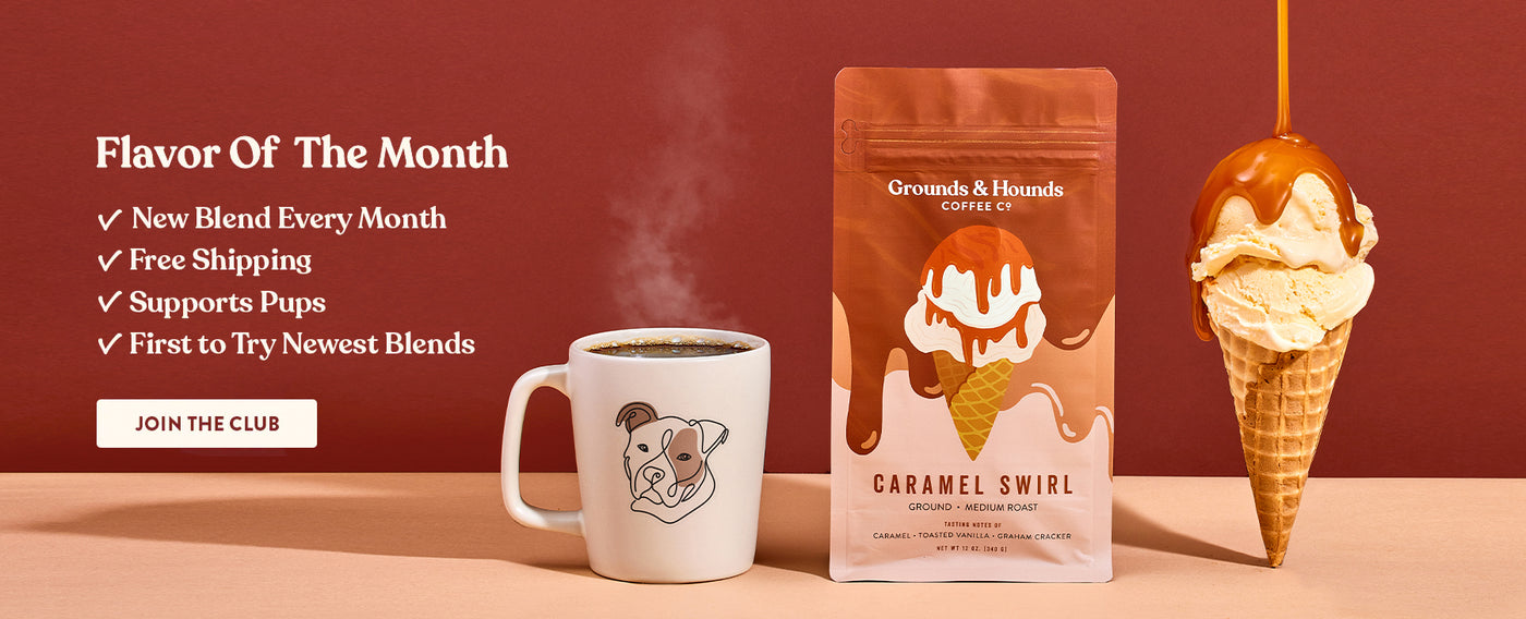 Grounds & Hounds Coffee Co. | Craft Coffee that Gives Back to Pups