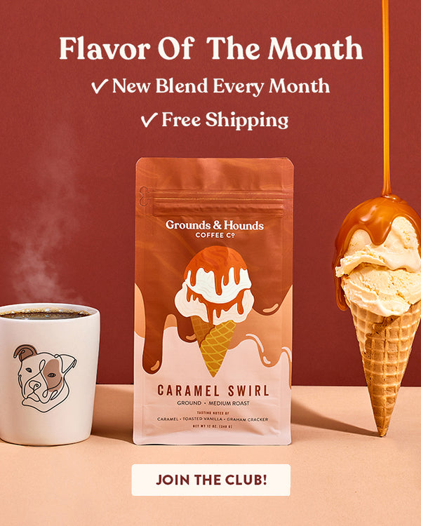 Grounds & Hounds Coffee Co. | Craft Coffee that Gives Back to Pups