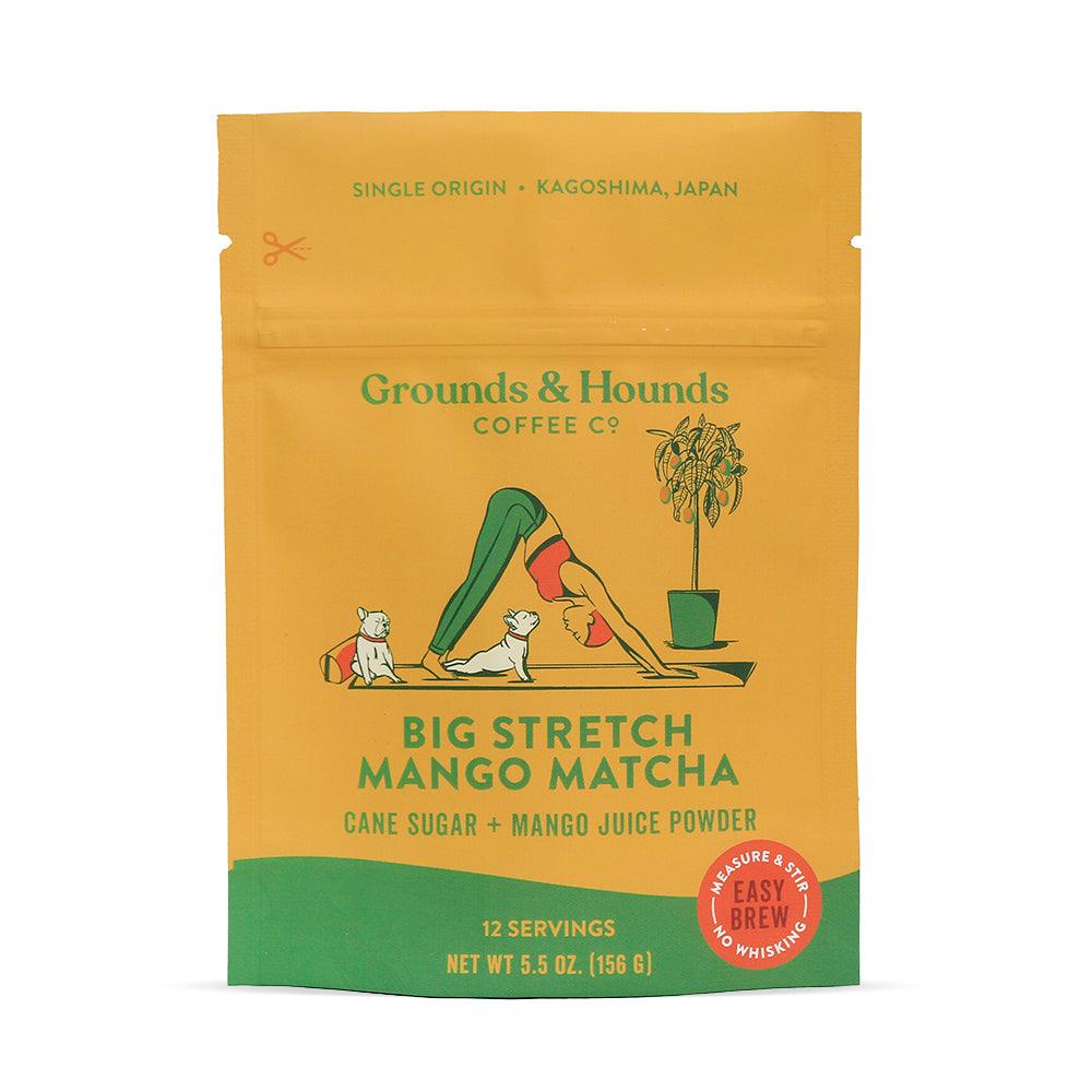 Seasonal Flavor: Big Stretch™ Mango Matcha - Grounds & Hounds Coffee Co.