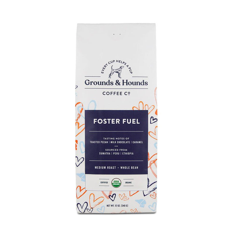 Foster Fuel Medium Roast Coffee | Grounds & Hounds Coffee Co.