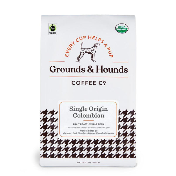 Single Origin Colombian Light Roast Coffee | Whole Bean & Ground Coffee ...